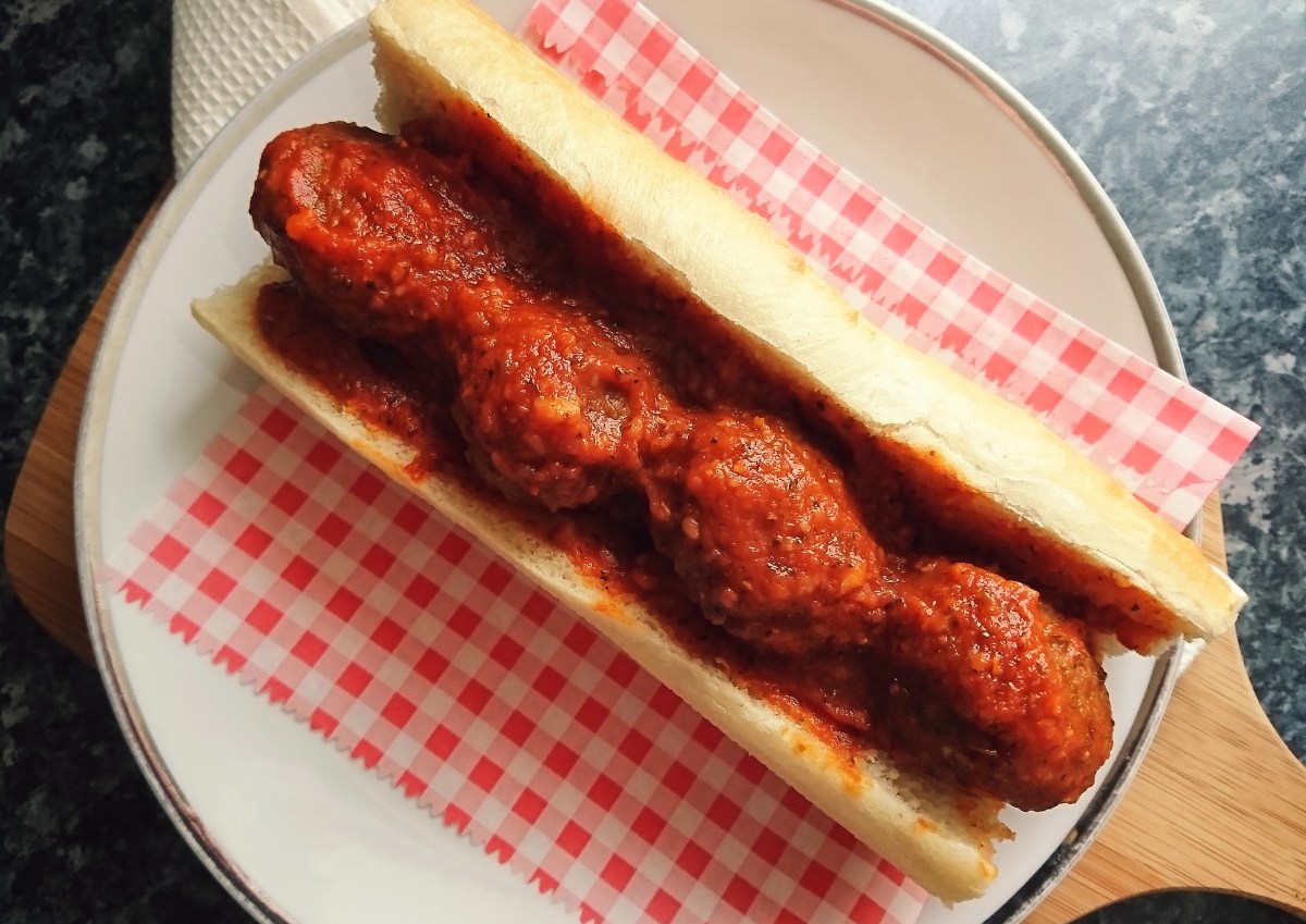 Meatless Meatball Sandwich – Bethany's Vegan Kitchen