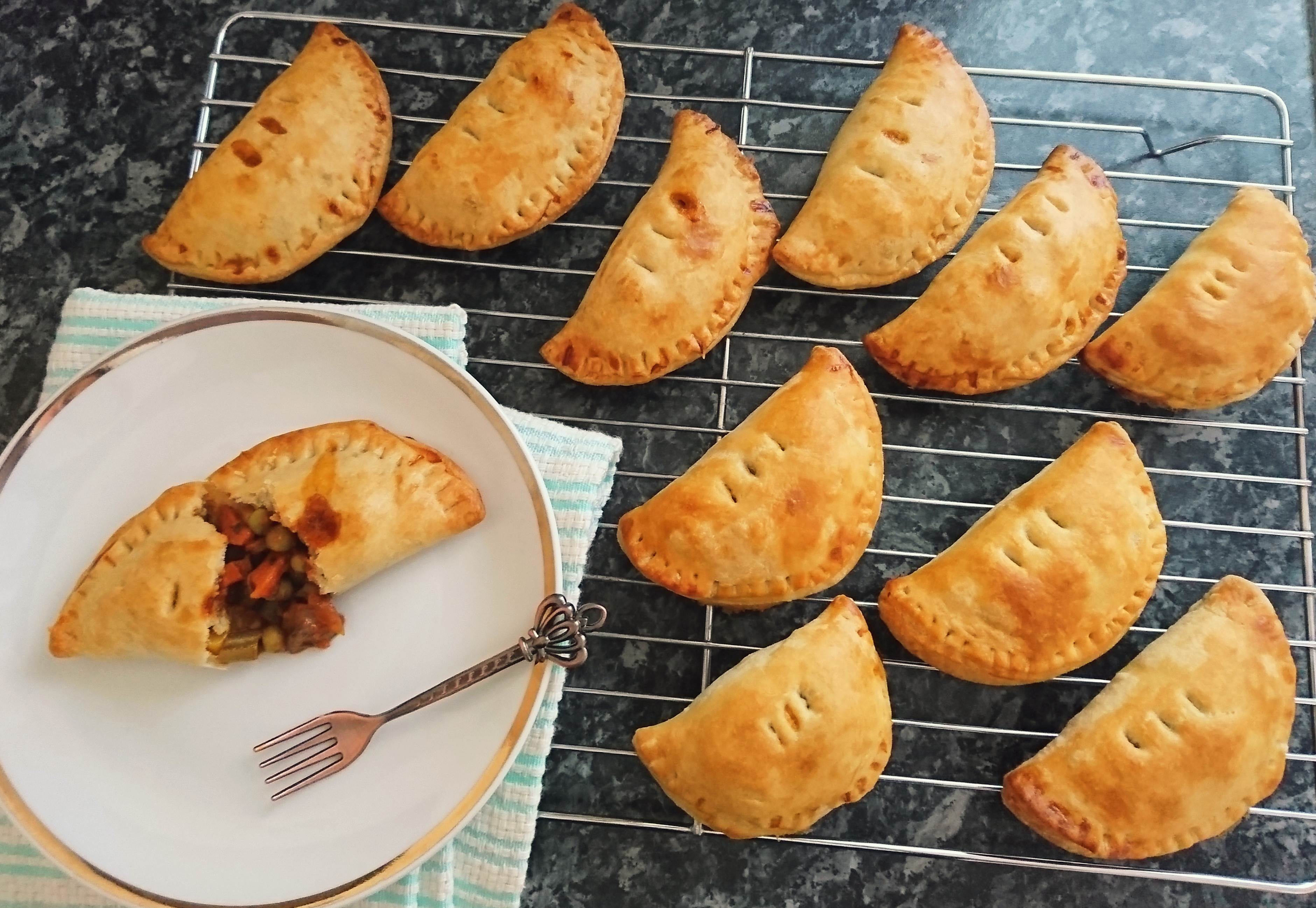 Mini Curried Vegetable Pasties – Bethany's Vegan Kitchen