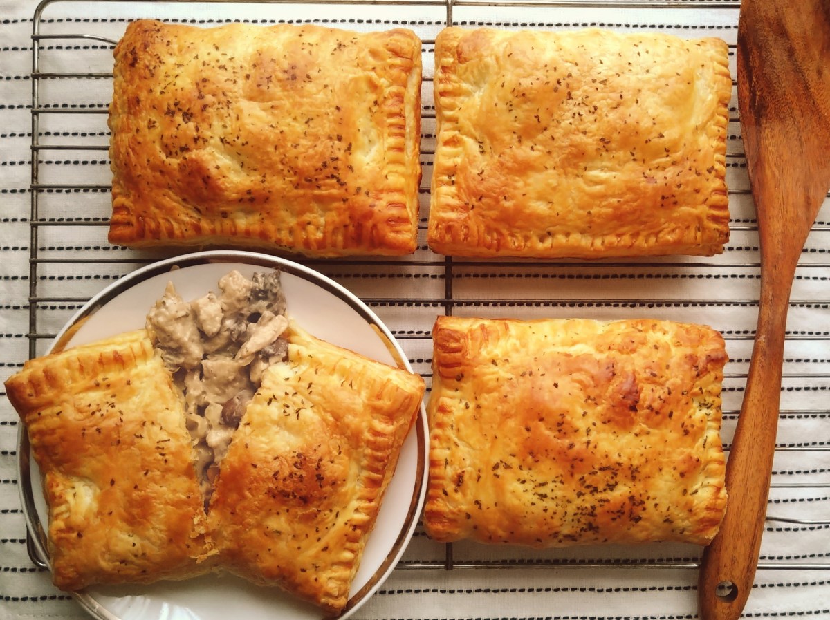 Chick’n & Mushroom Pasties – Bethany's Vegan Kitchen